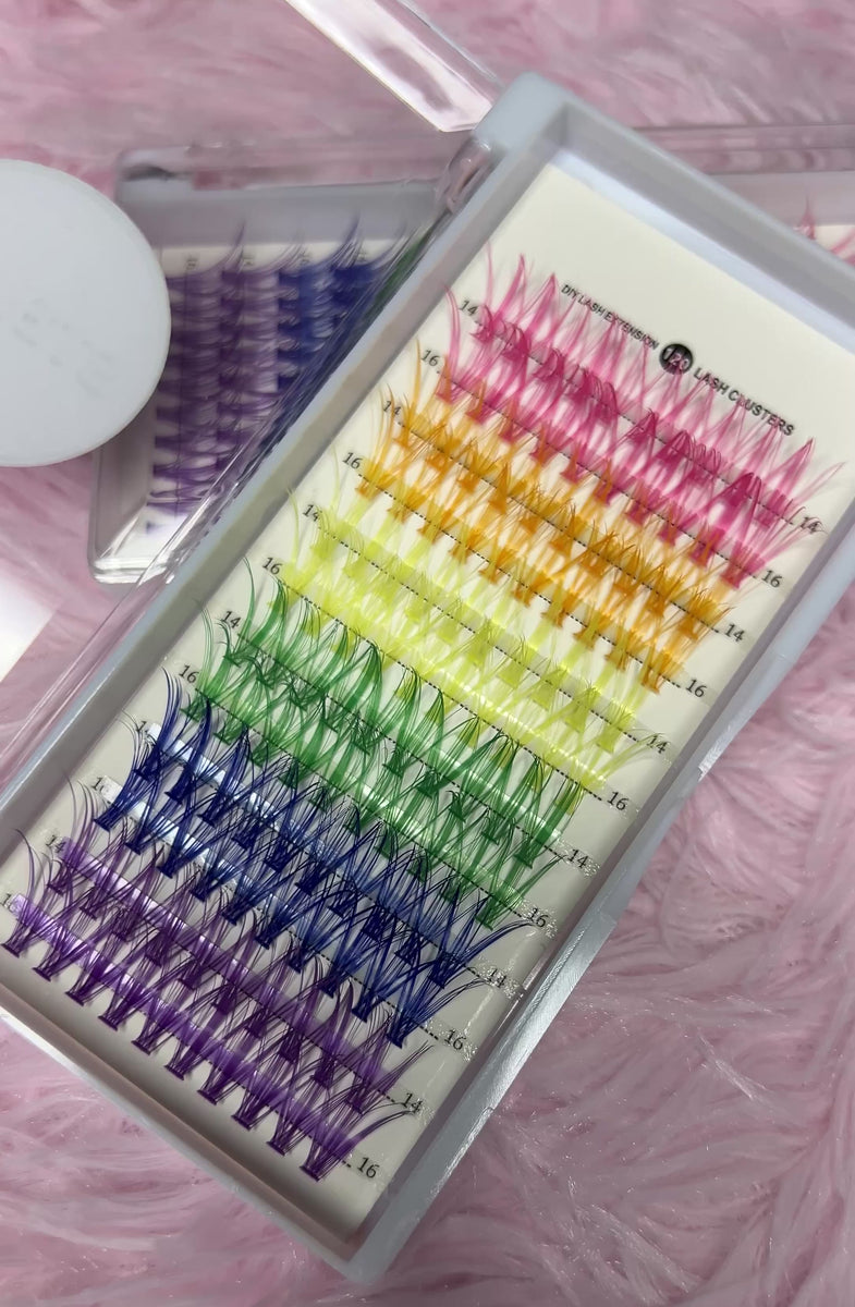 Stella Coloured Clusters – Stella Lashes